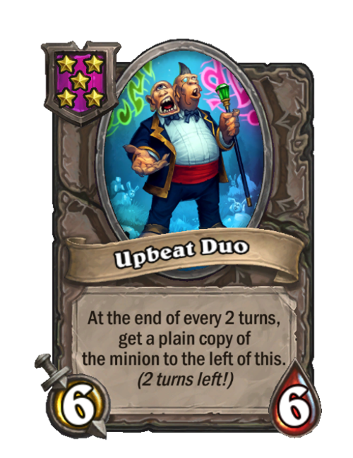 Battlegrounds/Upbeat Duo - Hearthstone Wiki