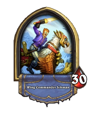 Wing Commander Ichman (85839) - Hearthstone Wiki