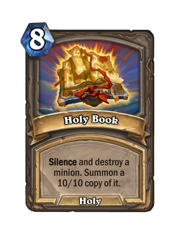 Holy Book - Hearthstone Wiki