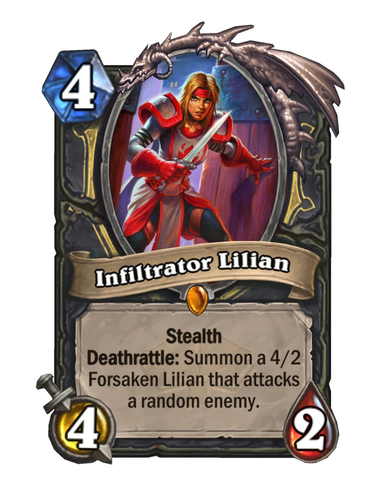 Forsaken Lilian - Hearthstone Wiki