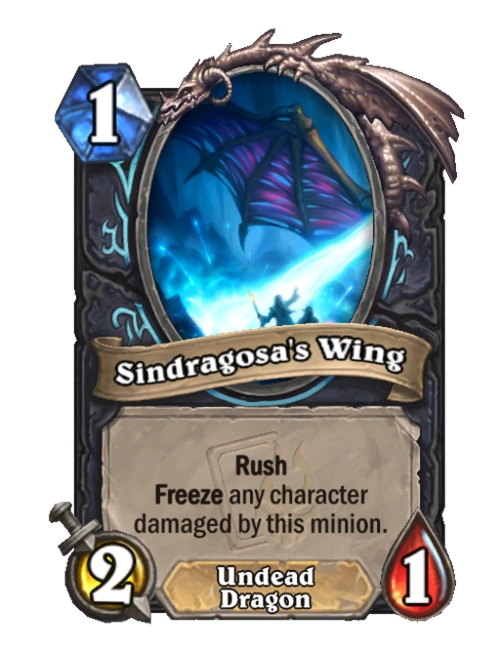 Sindragosa's Wing (Left) - Hearthstone Wiki