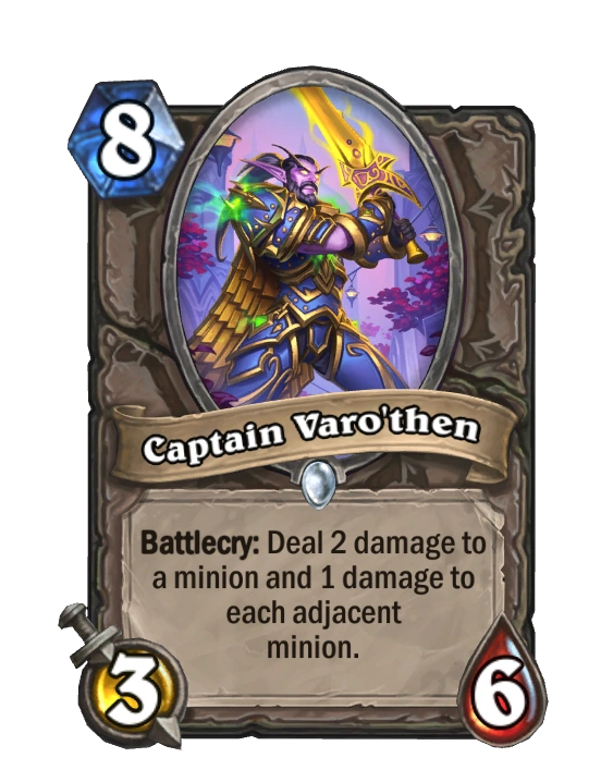 Captain Varo'then - Hearthstone Wiki