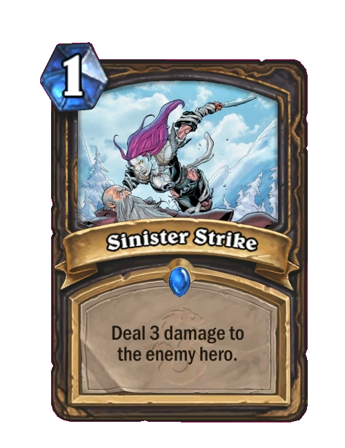 Sinister Strike (Core) - Hearthstone Wiki