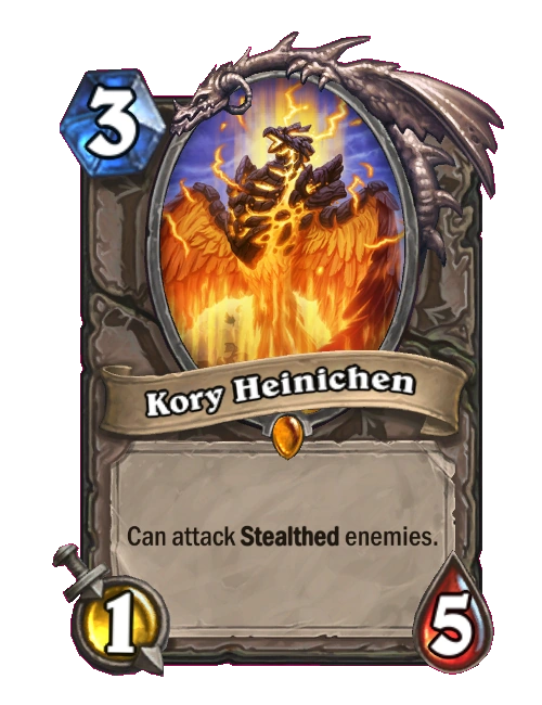 Kory Heinichen - Hearthstone Wiki