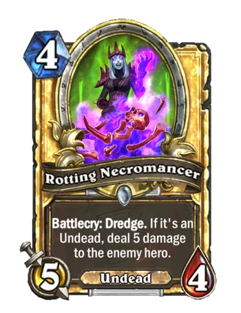 Rotting Necromancer - Hearthstone Wiki