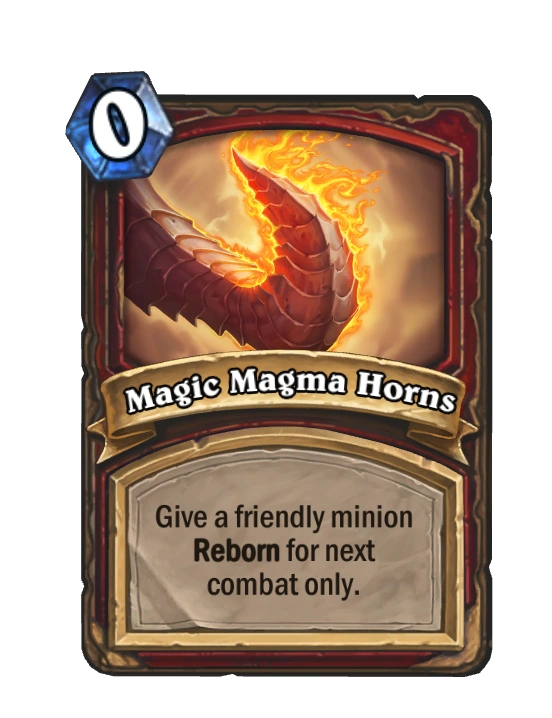 Battlegrounds/Magic Magma Horns - Hearthstone Wiki