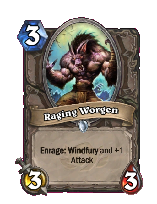 Raging Worgen (Classic) - Hearthstone Wiki
