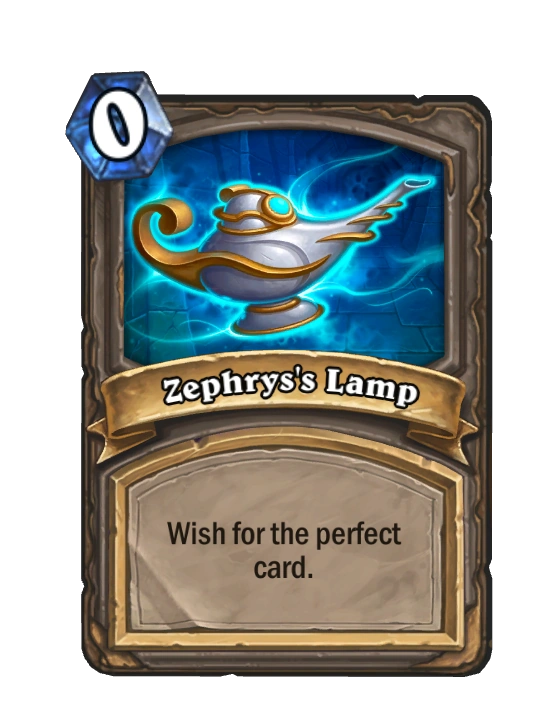 Zephrys's Lamp (Kazakusan) - Hearthstone Wiki