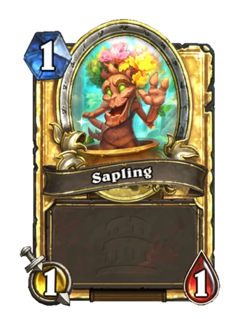 Sapling (Forest Seedlings) - Hearthstone Wiki