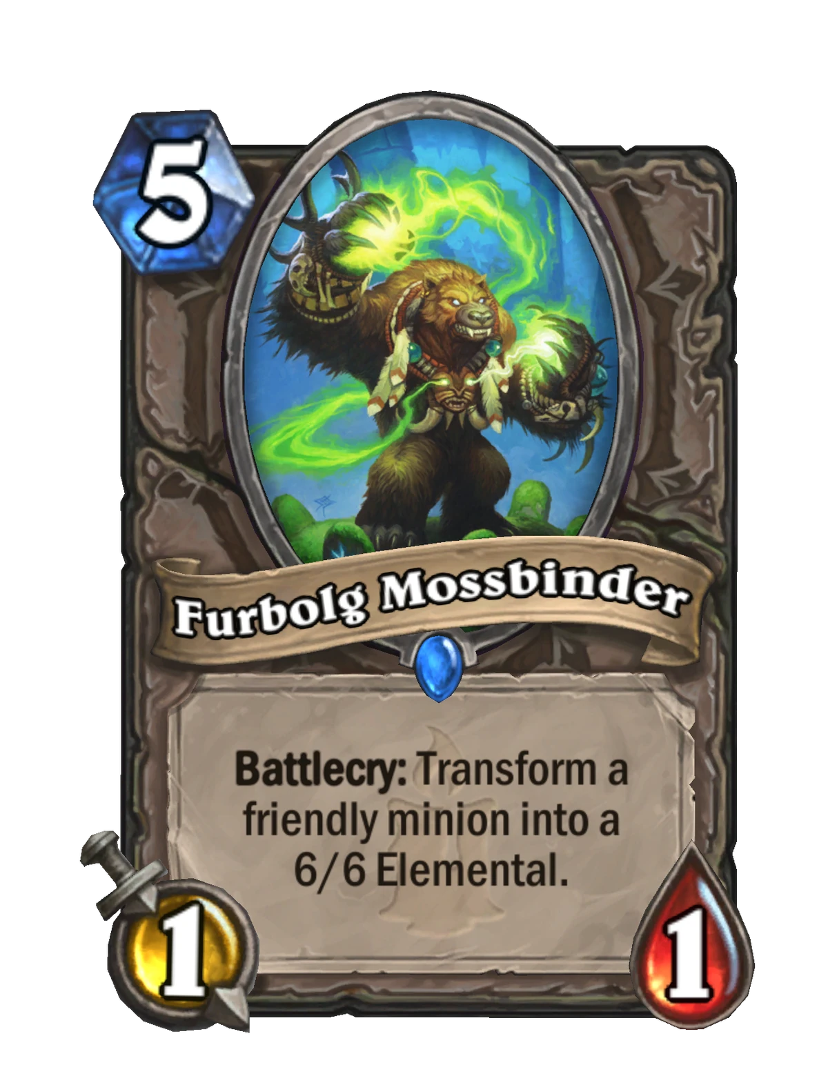 Moss Elemental - Hearthstone Wiki