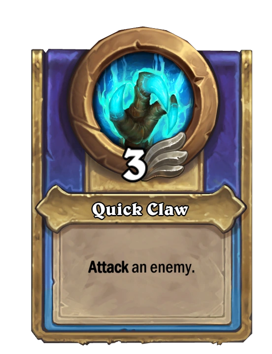 Mercenaries/Quick Claw - Hearthstone Wiki