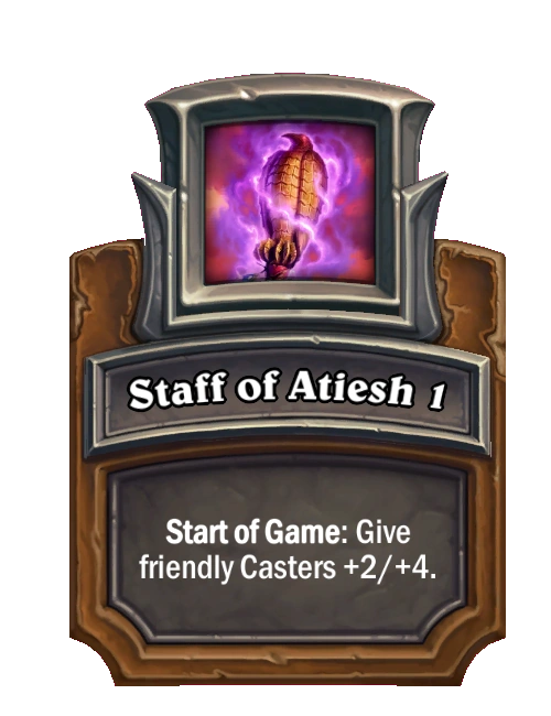 Mercenaries/Staff of Atiesh 1 - Hearthstone Wiki