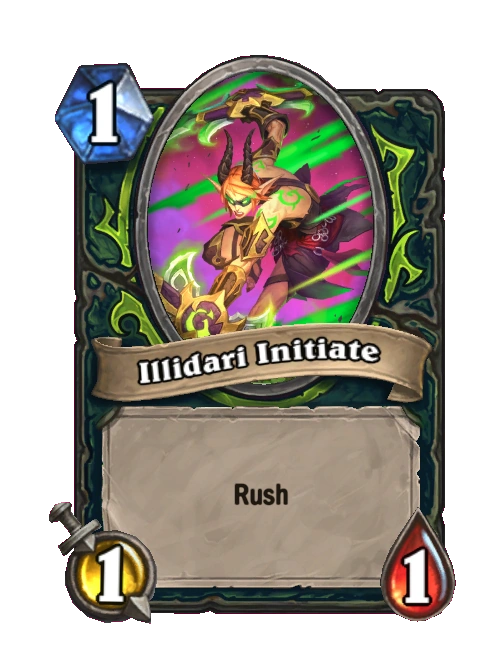 Illidari Initiate (boss) - Hearthstone Wiki
