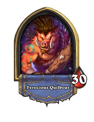 Ferocious Quilboar - Hearthstone Wiki
