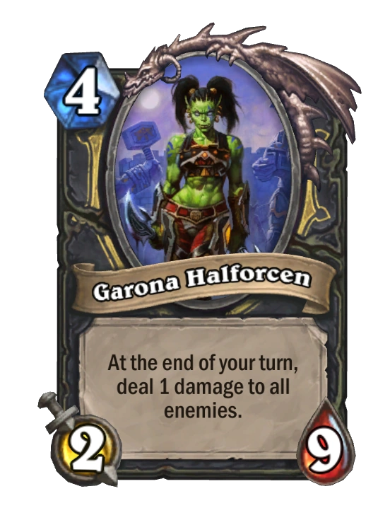 Garona Halforcen Poster