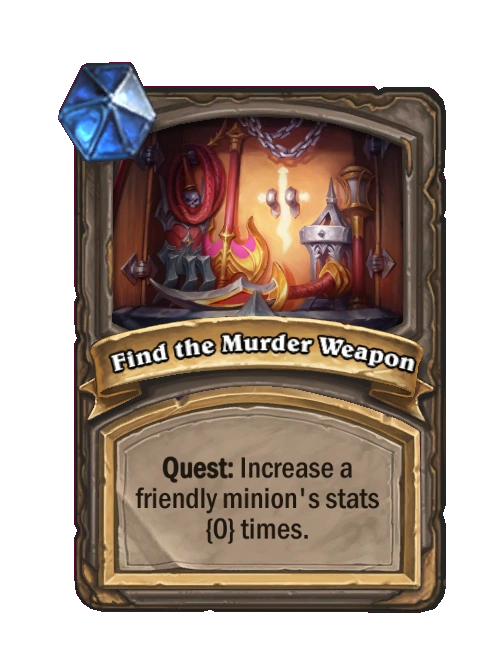 Battlegrounds/Find the Murder Weapon - Hearthstone Wiki