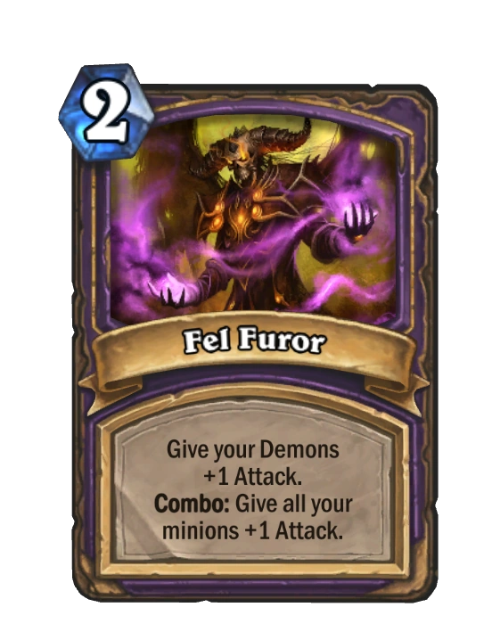 Fel Furor - Hearthstone Wiki