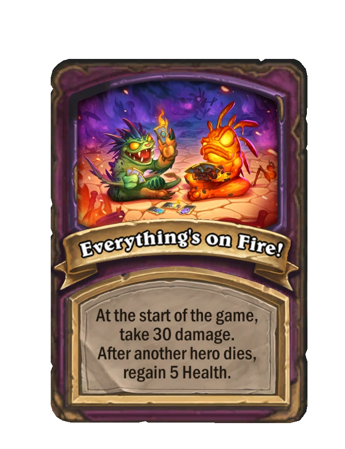 Battlegrounds/Everything's on Fire! - Hearthstone Wiki