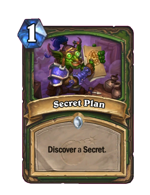 Secret Plan - Hearthstone Wiki