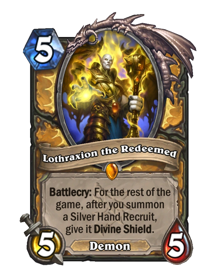 Lothraxion the Redeemed (Core) - Hearthstone Wiki