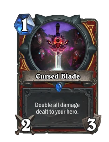 Cursed Blade - Hearthstone Wiki