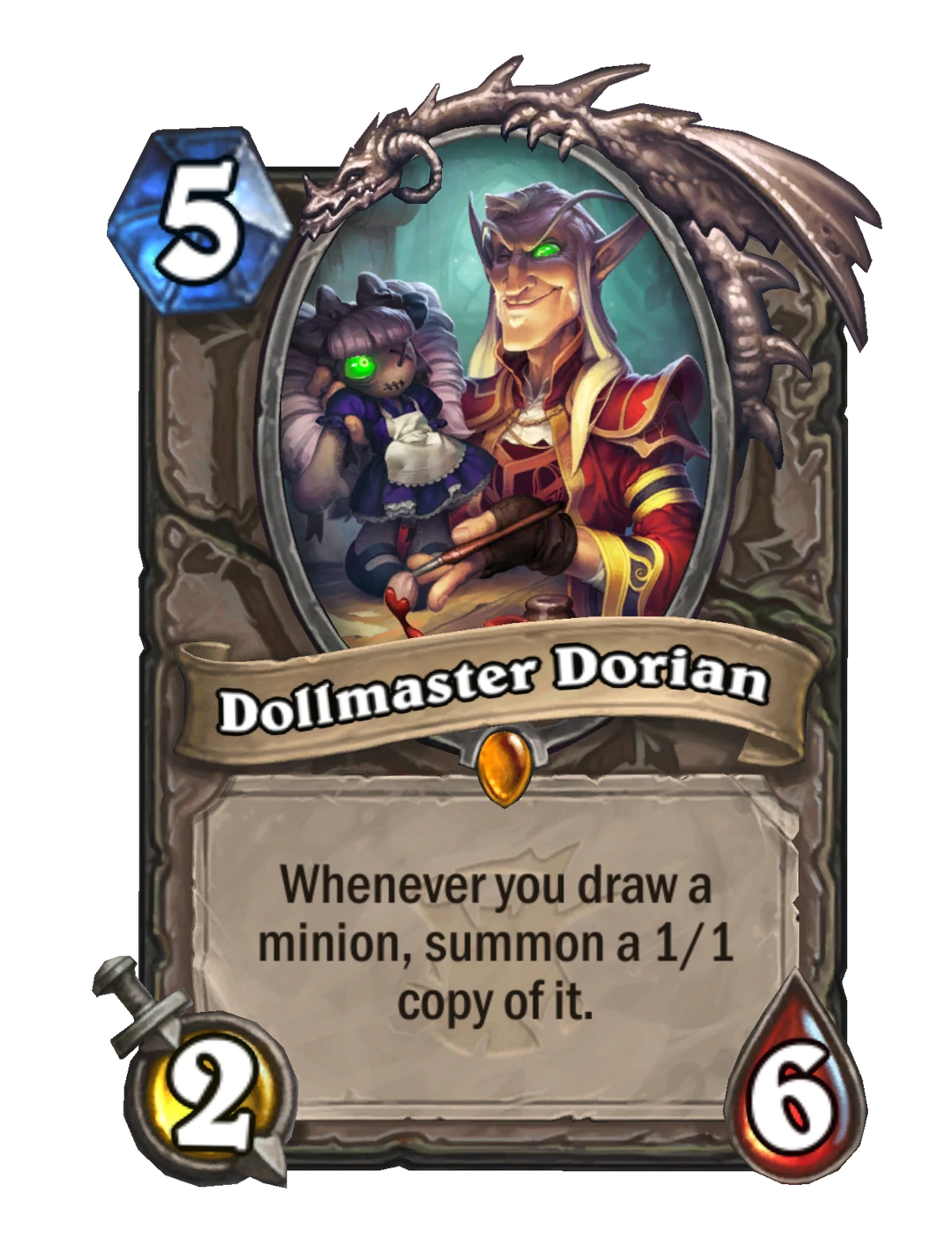 Dollmaster Dorian - Hearthstone Wiki