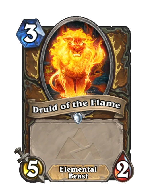 Druid of the Flame (Firecat Form) - Hearthstone Wiki