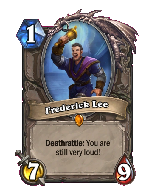 Frederick Lee - Hearthstone Wiki
