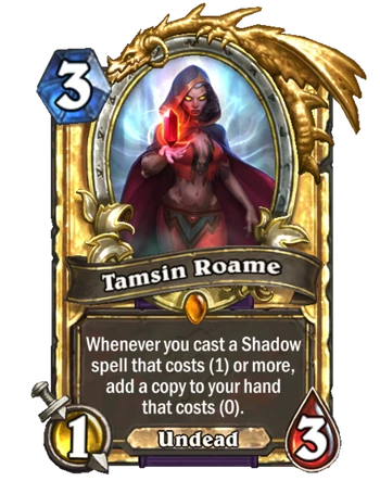 Tamsin Roame - Hearthstone Wiki