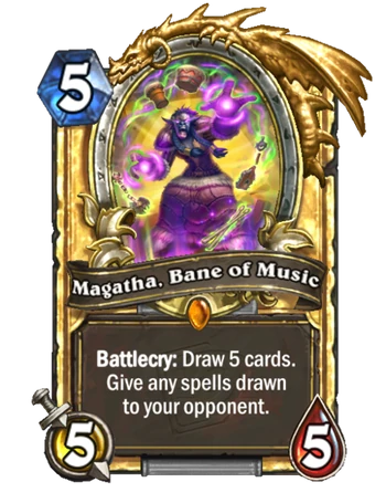 Magatha, Bane of Music - Hearthstone Wiki
