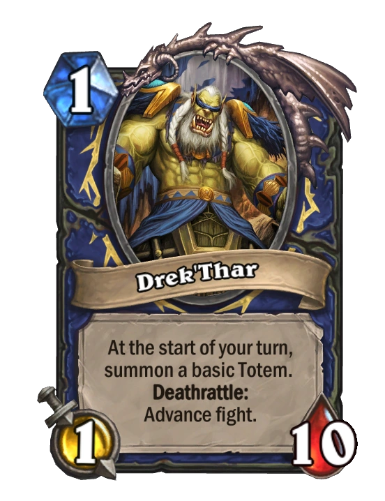 Drek'Thar (minion 2) - Hearthstone Wiki