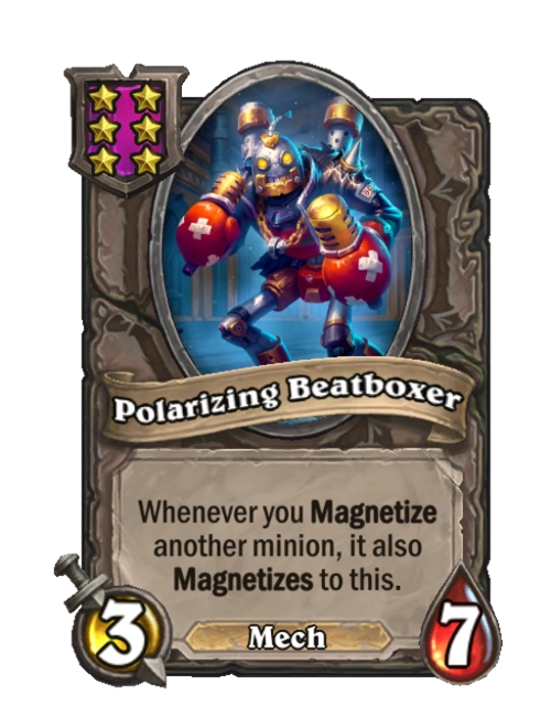 Battlegrounds/Polarizing Beatboxer - Hearthstone Wiki
