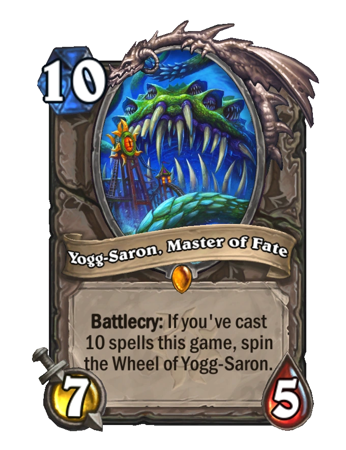 Yogg-Saron, Master of Fate - Hearthstone Wiki