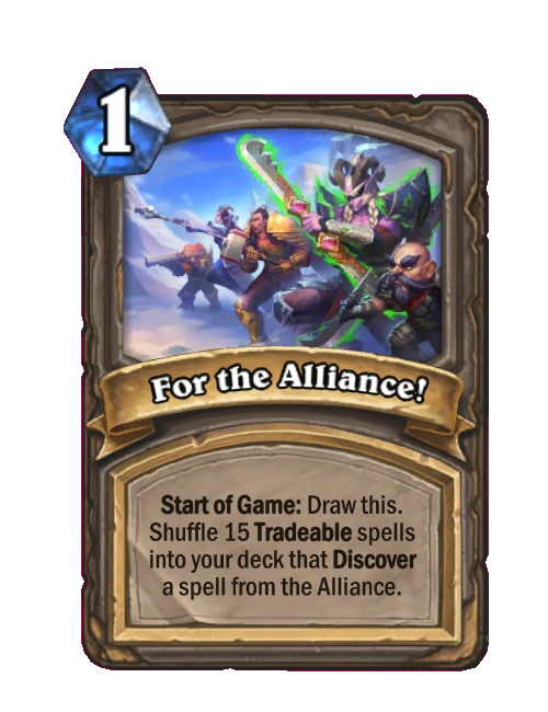 For the Alliance! - Hearthstone Wiki