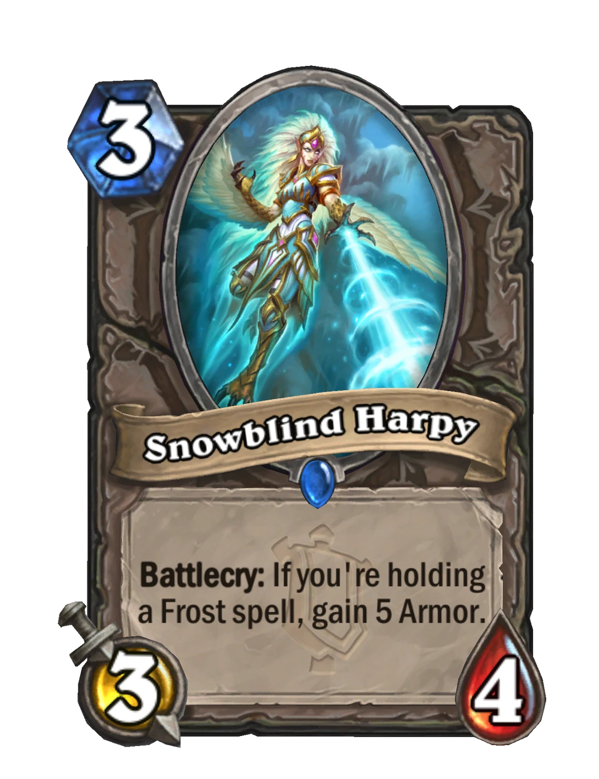 Snowblind Harpy - Hearthstone Wiki