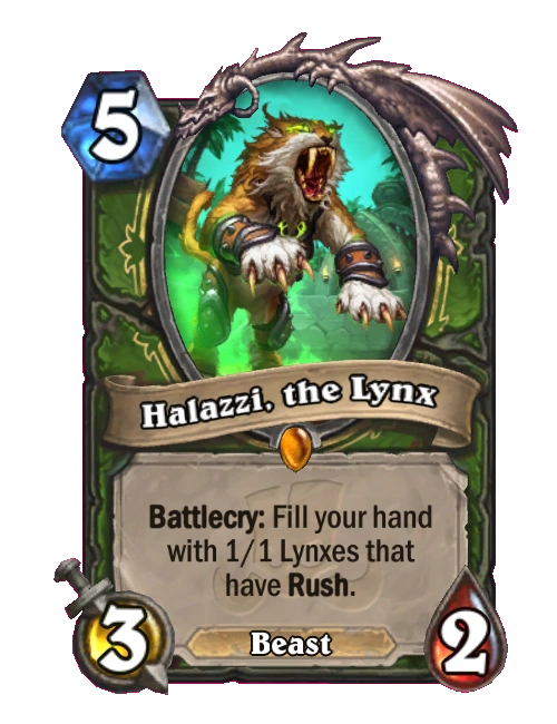 Halazzi, the Lynx - Hearthstone Wiki