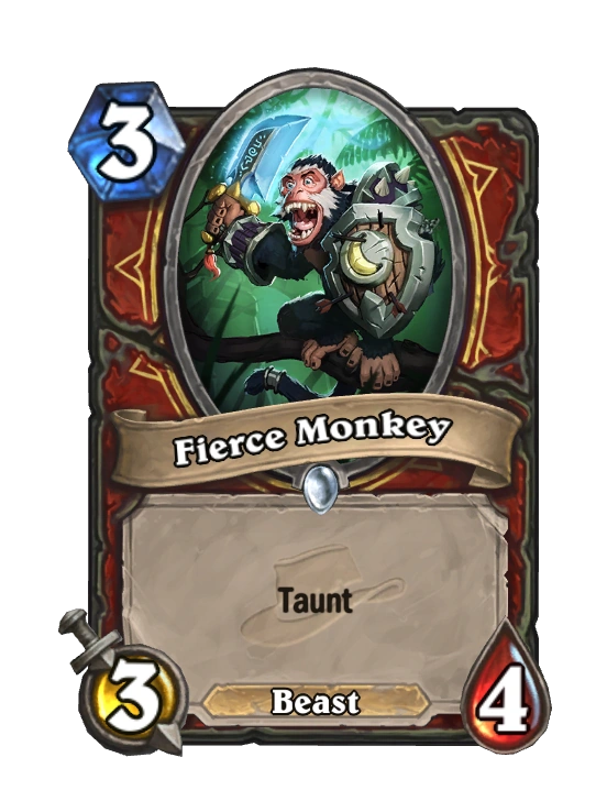 Fierce Monkey - Hearthstone Wiki