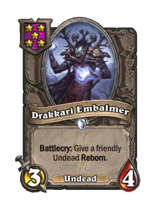 Battlegrounds/Drakkari Embalmer - Hearthstone Wiki
