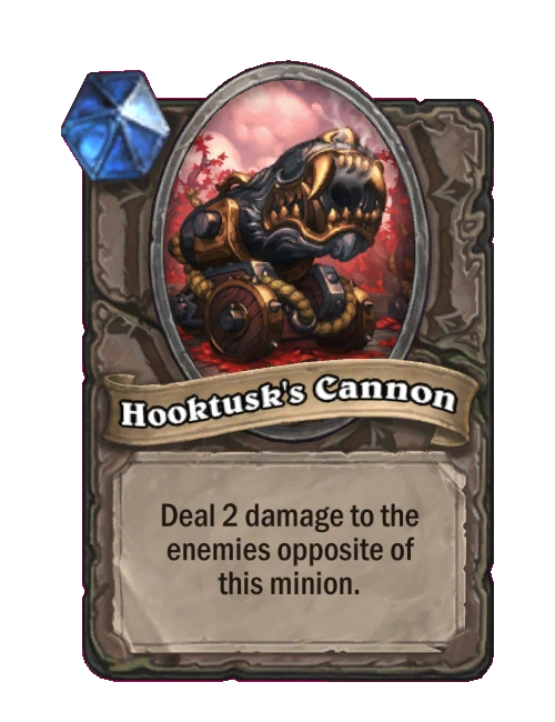 Hooktusk's Cannon - Hearthstone Wiki
