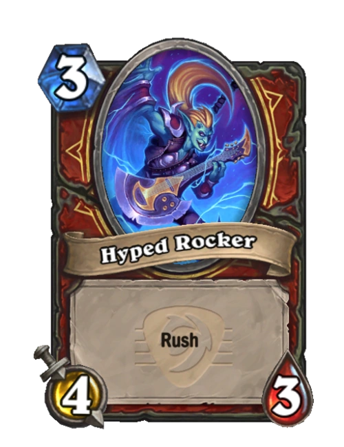 Hyped Rocker - Hearthstone Wiki