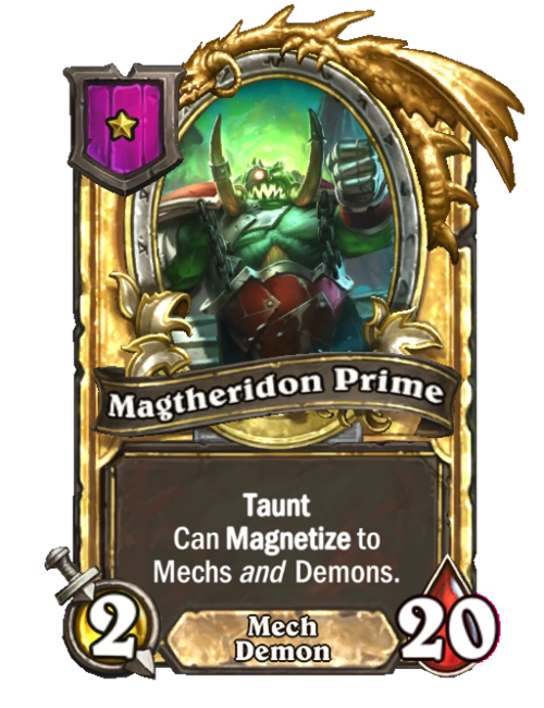 Battlegrounds/Magtheridon Prime (golden) - Hearthstone Wiki
