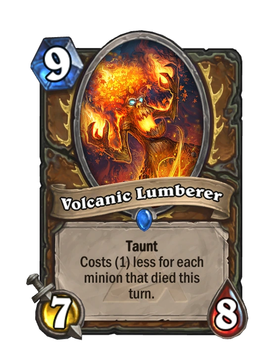 Volcanic Lumberer - Hearthstone Wiki