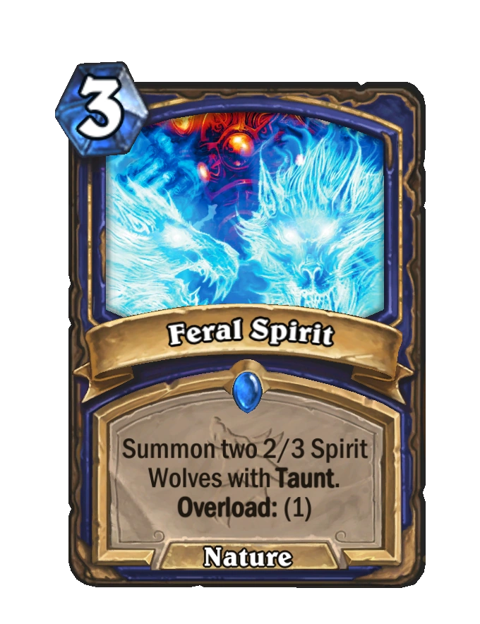 Feral Spirit (Core) - Hearthstone Wiki