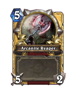 Arcanite Reaper - Hearthstone Wiki