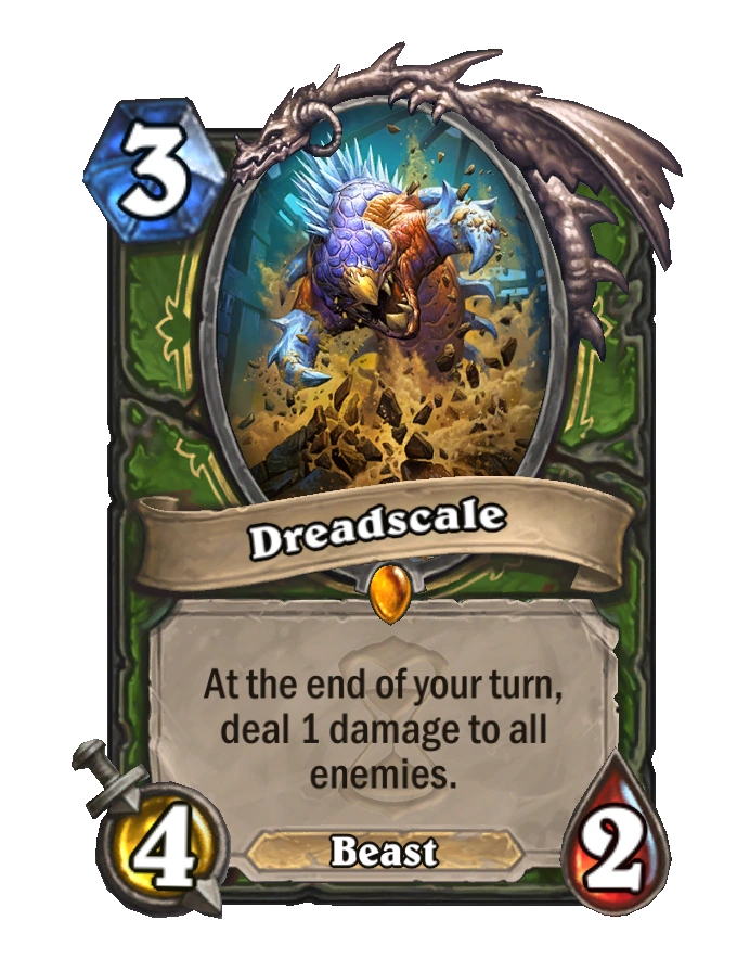 Dreadscale (Caverns of Time) - Hearthstone Wiki
