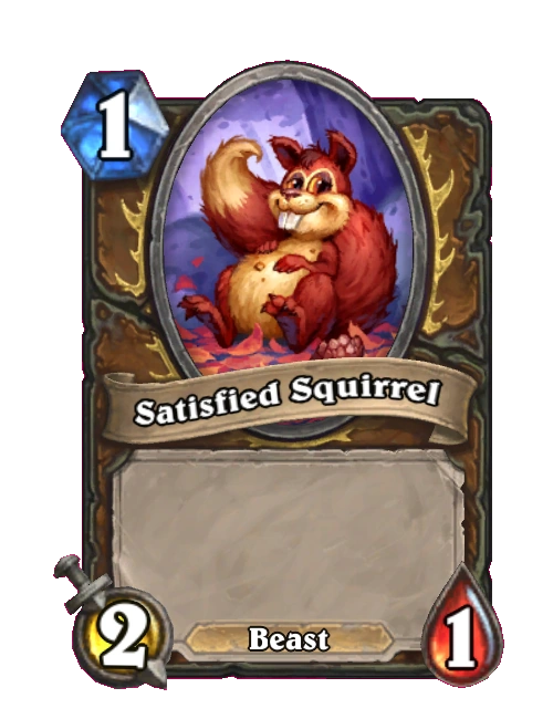 Satisfied Squirrel (boss) - Hearthstone Wiki