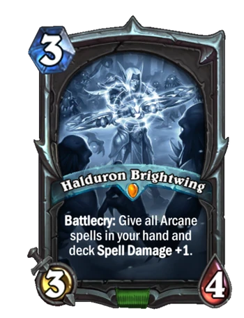 Halduron Brightwing - Hearthstone Wiki