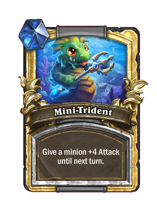 Battlegrounds/Mini-Trident (golden) - Hearthstone Wiki