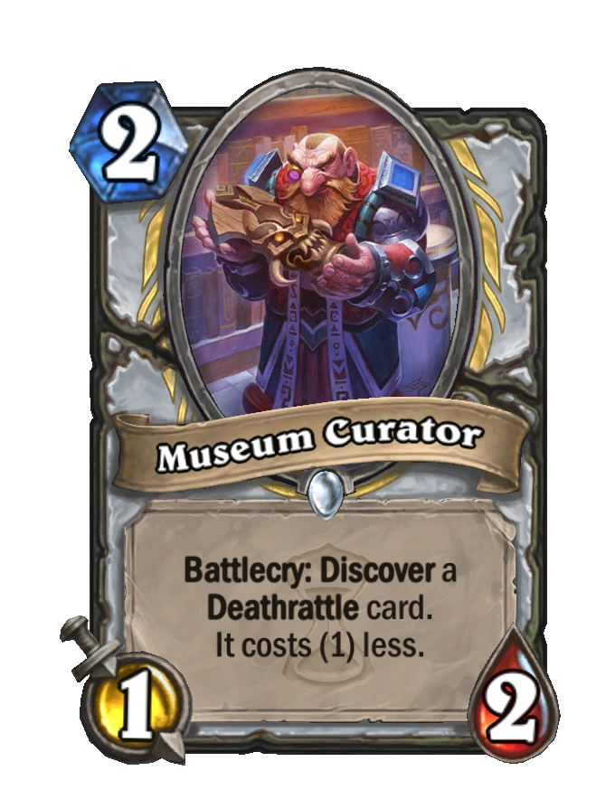 Museum Curator (Caverns of Time) - Hearthstone Wiki