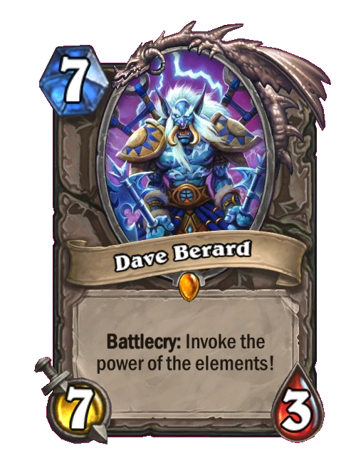 Dave Berard - Hearthstone Wiki
